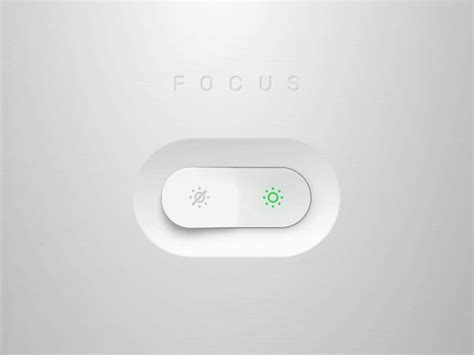 Brain Settings Focus Switch by Kevin Mao 毛恺文 on Dribbble