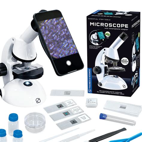 The Thames And Kosmos Microscope With Smartphone Adapter Hitchcock