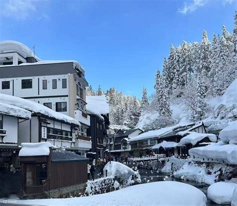 Sendai Departure Ginzan Onsen And Zao Ice Monster Exquisite Small Group