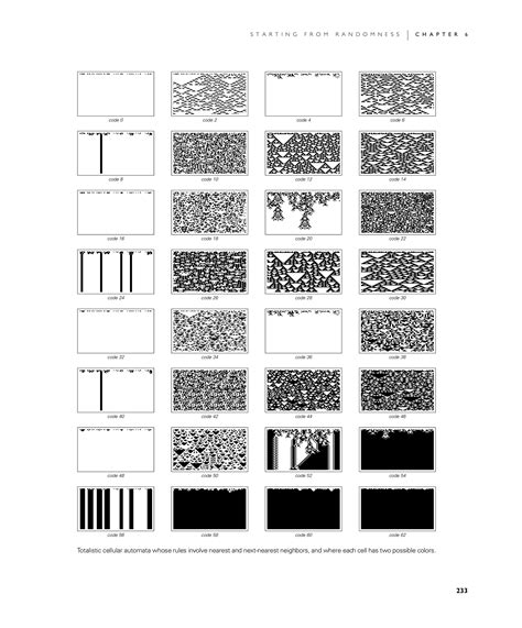 Four Classes Of Behavior A New Kind Of Science Online By Stephen Wolfram [page 233]