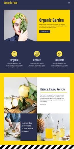 Burger Food CSS Template