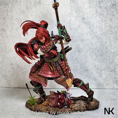 Akiko The Bounty Hunter Nerikson Miniatures By Only