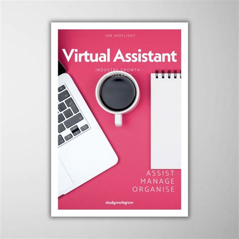 Virtual Assistant Job Spotlight Booklet Study Work Grow Library
