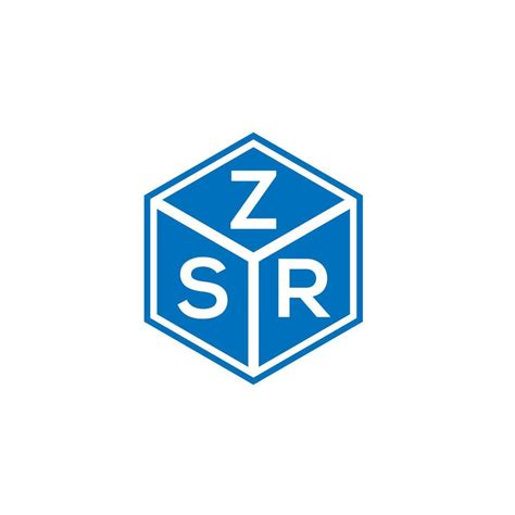 Zsr Letter Logo Design On White Background Zsr Creative Initials