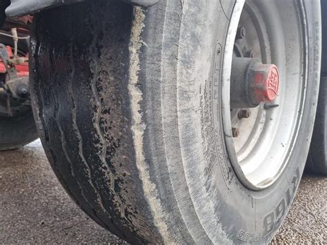 Used 1992 Desot 3 Axle Light Weight 40 Ft Container Chassis Bpw Drum