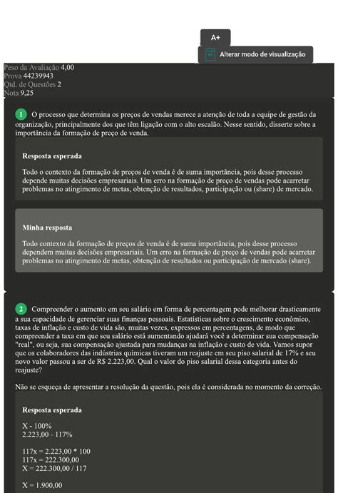 Prova Discursiva Gestão E Análise De Custos