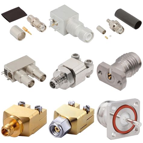 Smp350p Sb48 Press Fit Smp Plug Smooth Bore Bulkhead With Round Contact