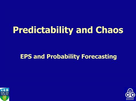 Ppt Predictability And Chaos Powerpoint Presentation Free Download