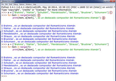 Aprender A Programar Con Python Bucle Forin