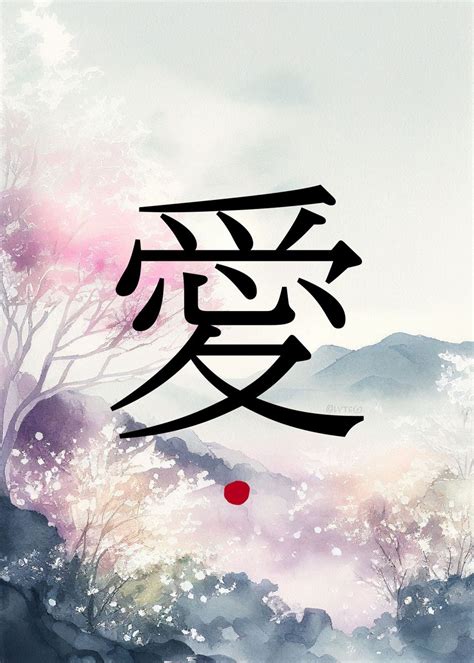 Love Kanji Wallpaper