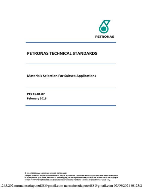 Materials Selection For Subsea Applications Pdf Stainless Steel