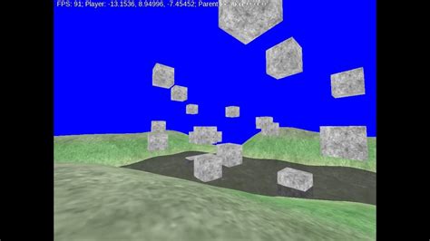 OpenGL Demo Collision Detecting And Scene Graph Fun YouTube