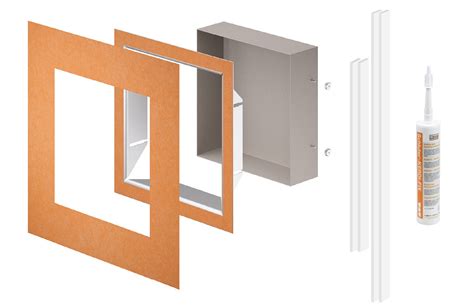 Schluter® Design Niche Sleek Tile Free Shower Storage Schluter
