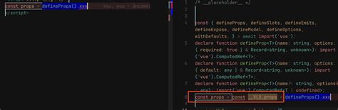 Breaking Assigned Props Variable · Issue 3629 · Vuejslanguage Tools