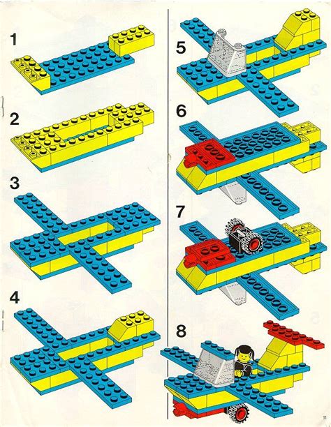 Lego Airplane Instructions At Jason Rocha Blog