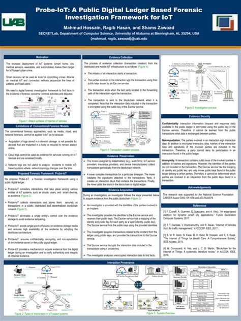 Probe Iot A Public Digital Ledger Based Forensic Investigation