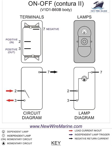 Toggle Switch Schematic Diagram