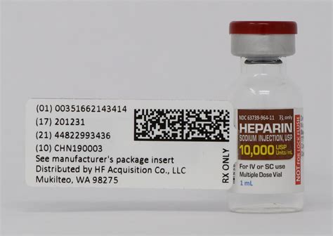 Ndc 51662 1434 Heparin Sodium Heparin Sodium
