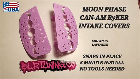 Moon Phase Can Am Ryker Intake Covers Blr Tuning