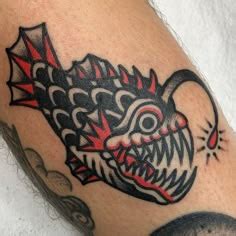 60 Angler Fish Tattoo Ideas Angler Fish Tattoo Fish Tattoos Angler Fish