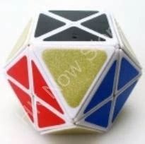 Corner Cutting Helicopter Cube White Body Calvins Puzzle V Cube