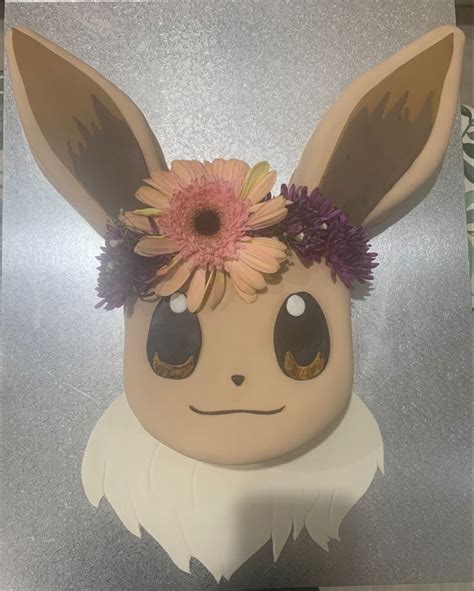 Eevee Cake Pokemon Birthday Party Pokemon Cake Pokemon Party Decorations