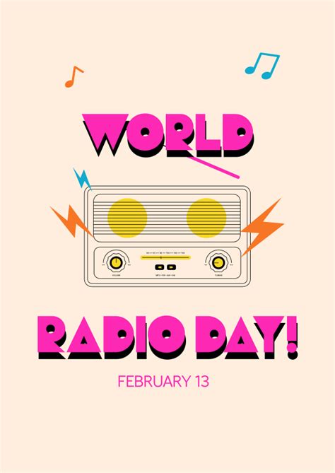 Celebrate World Radio Day With Our Radio Celebration Extravaganza Flyer