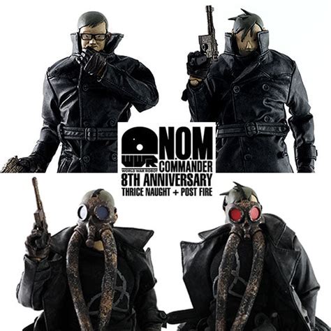 Threea 3a Toys Ashley Wood Nom Commander 8th Anniversary Thrice Naught