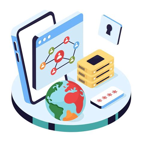 Data Security And Global Connectivity Illustration 70638851 Vector Art At Vecteezy