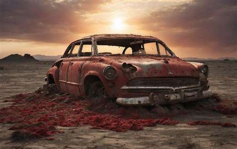 Abandoned Car In The Middle Of Nowhere Online Jigsaw Puzzles