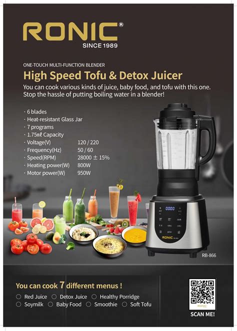 Ronic Multi Blender Rasa Sayang 2u Your Trusted Quality Partner