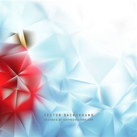 Abstract Light Blue Polygon Pattern Background