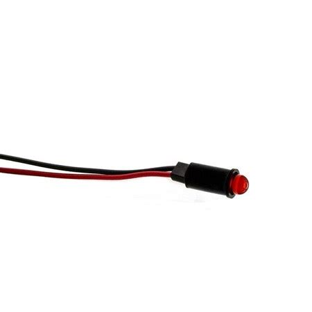 Dialight Led Panel Mount Indicators Red Diff Hi Brt 14in Wire Leads 559