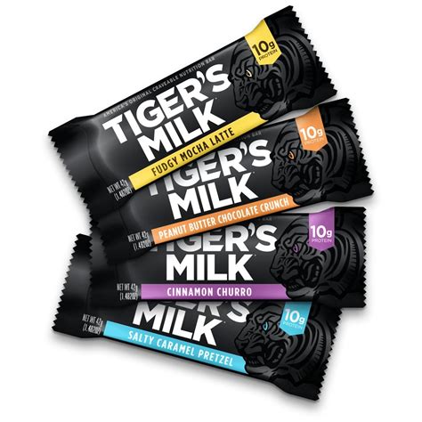 Tigers Milk Bars — Snackathon Foods