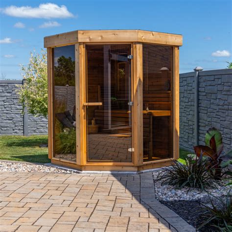 Pure Cube Trinity Sauna Leisurecraft Saunas Midnight Sun Pools N Spas