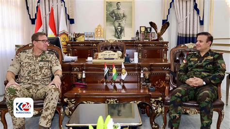 ئەڵمانیا لە بواری لۆجیستی و تەندروستی و مێدیاییدا هاوکاریی پێشمەرگە دەکات