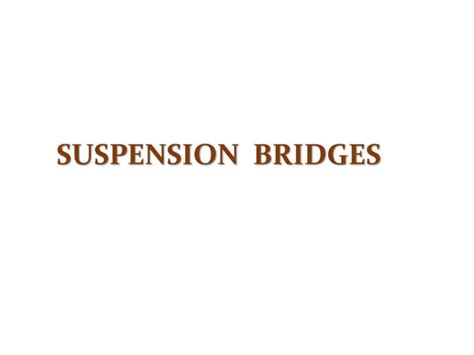 Suspension Bridges Vs Cable Stayed Bridges Pdf