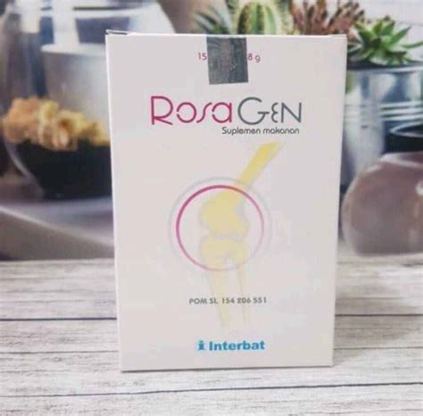 Rosagen Force 15 Sachet Suplemen Gangguan Otot Dan Tulang Lazada