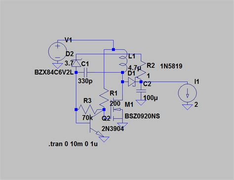 Simple Discrete Two Transistor Boost Converter Page 1