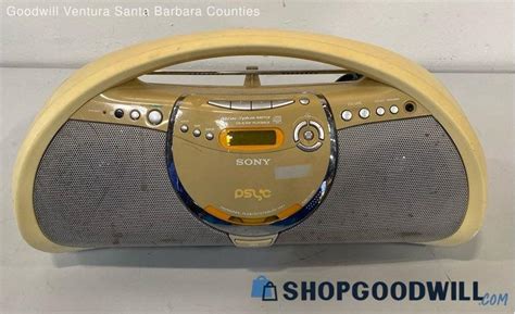 Sony Psyc Zs Yn7 Boombox Cd Player Am Fm Radio