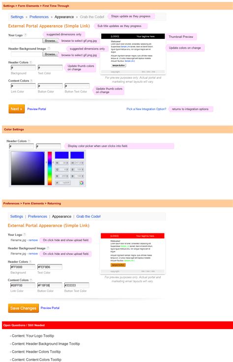 Ui Flow Chart And Specification Details Flow Chart Coding Domain Registration