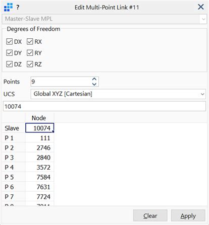 Edit Master Slave Mpl