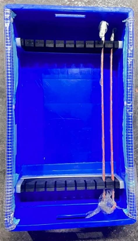 Blue Rectangular Hdpe Crate For Shop Outer Dimension Lxwxh 600x 400x 320 Mm At Rs 920 Piece
