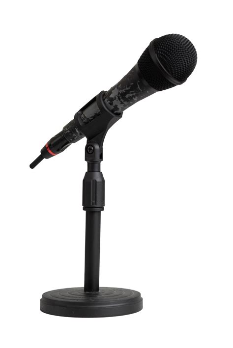 Mic With Stand Png