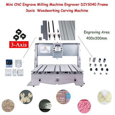 Wholesale Mini Cnc Engraver For Diy3040 Picture Frame Molding 3 Axis