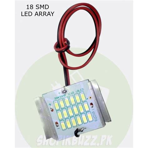 18 Led Strip Array Led Cool Bright White Light Panel Board Dc 12v 3pcs