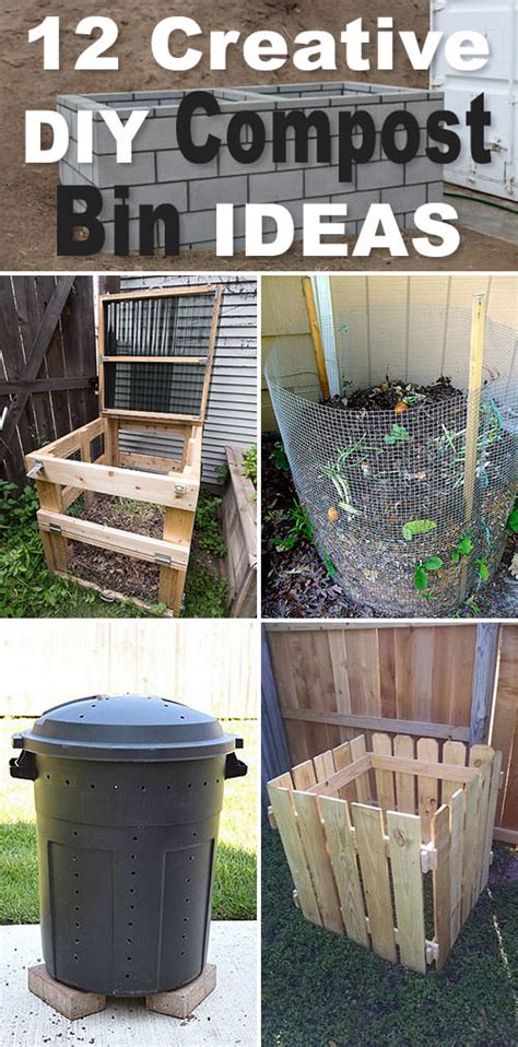 12 Creative Diy Compost Bin Ideas • The Garden Glove