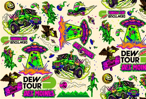 Dew Tour Brand Identity On Behance
