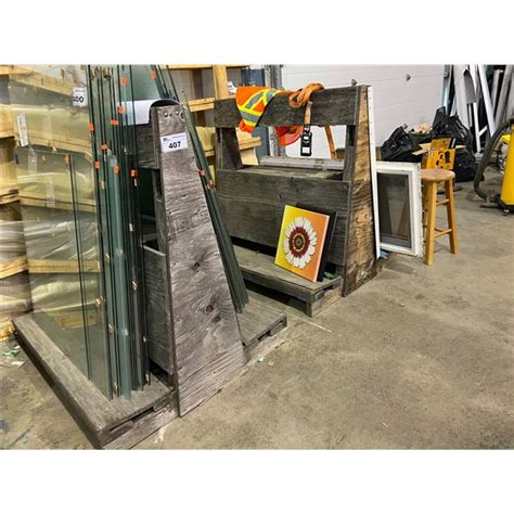 2 X Wood A Frame Stands 49 X 40