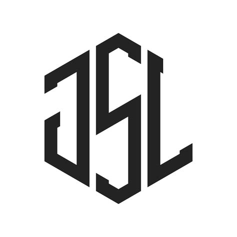 Premium Vector Jsl Logo Design Initial Letter Jsl Monogram Logo Using